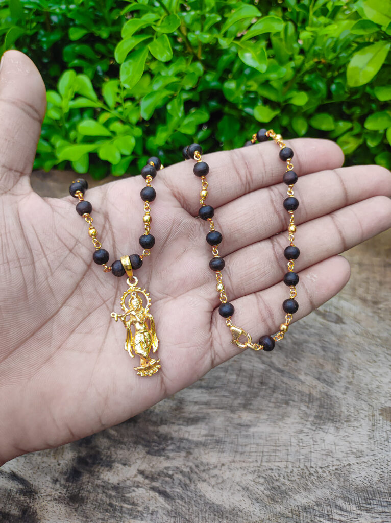 Golden Krishna – Krishna Tulasi Mala